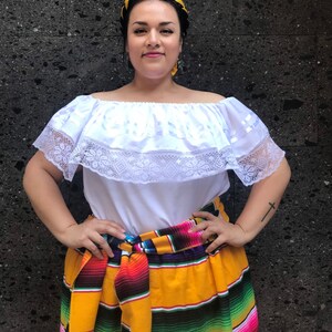 Zarape Sarape Set One Size WOMANS Handmade Beautiful Style - Etsy