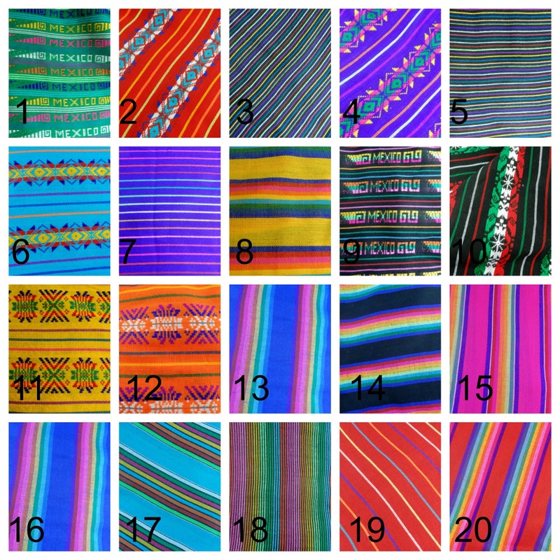 Mexican Fabric - Etsy