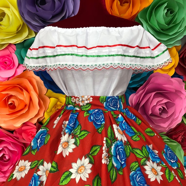 Adelita skirt - Etsy México