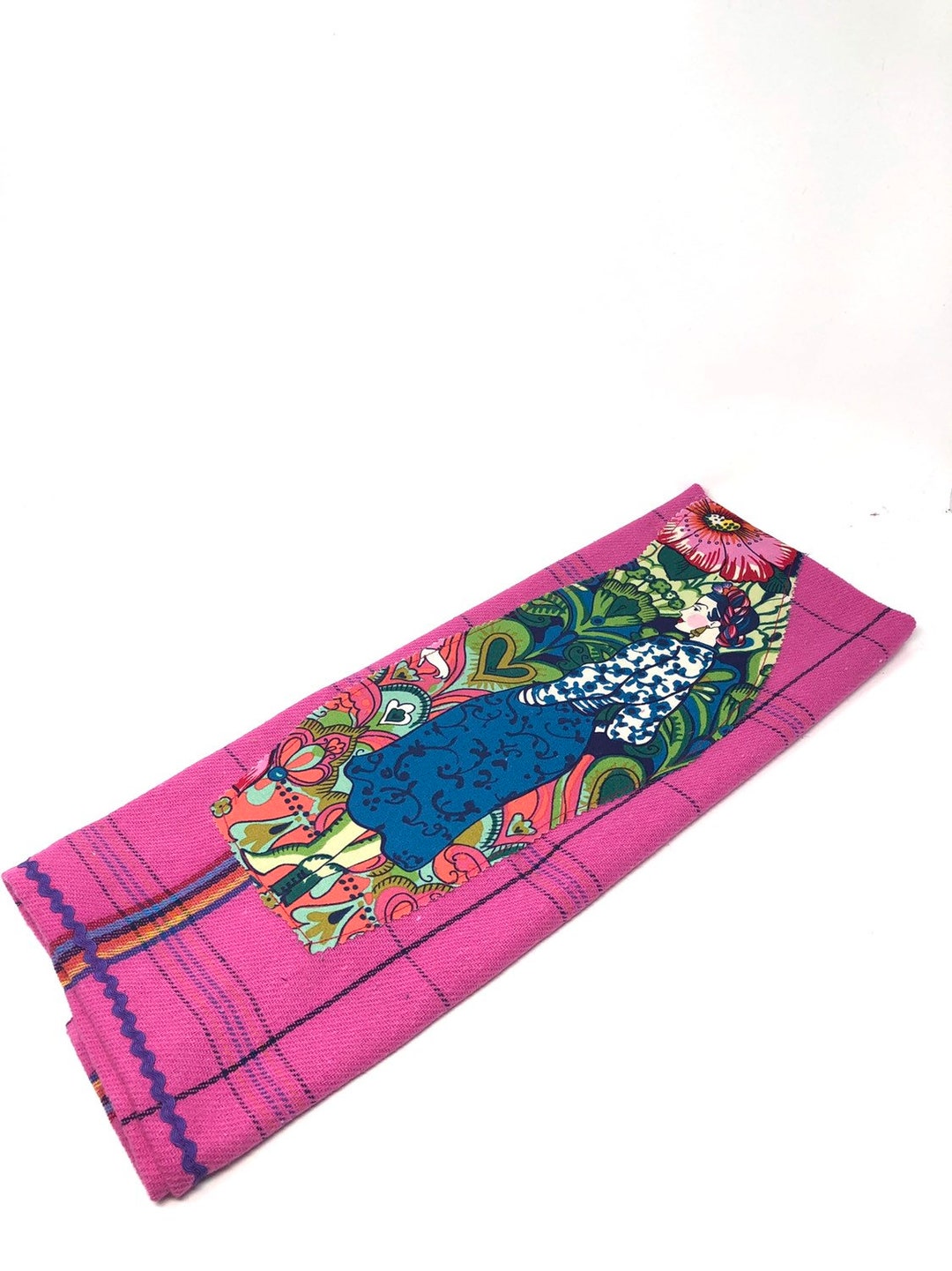Mexican Theme Dish Towel Las Senoritas Traditional Cleaning Jerga Tea ...