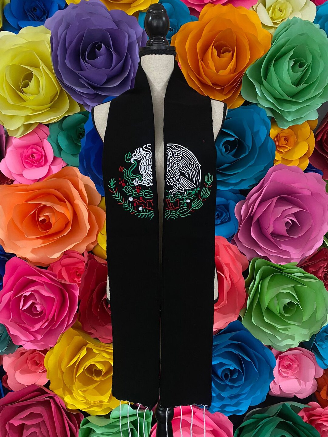 Mexican Zarape Sash Class of 2023 2024 Mexican Emblem Mexico - Etsy ...