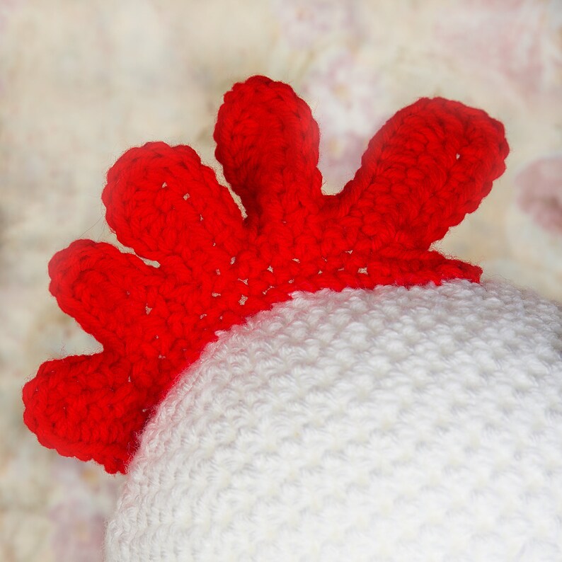 Crochet Chicken Hat, Chicken Costume Hat, Rooster - Etsy