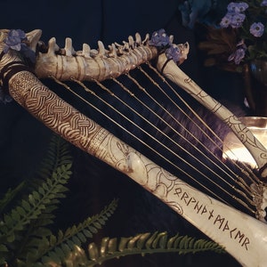 3D Files | Yasha's Bone Harp - Etsy