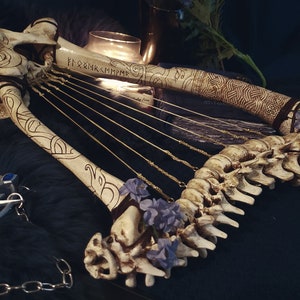3D Files Yasha's Bone Harp - Etsy Ireland