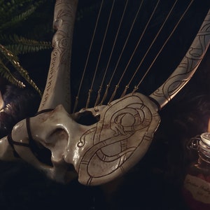 3D Files | Yasha's Bone Harp - Etsy