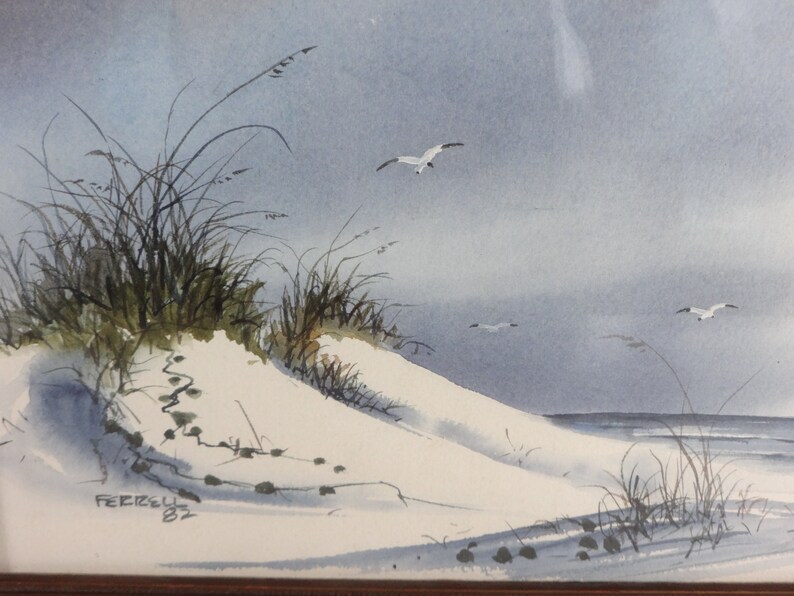 Original Watercolor Seascape Painting Original Seascape - Etsy