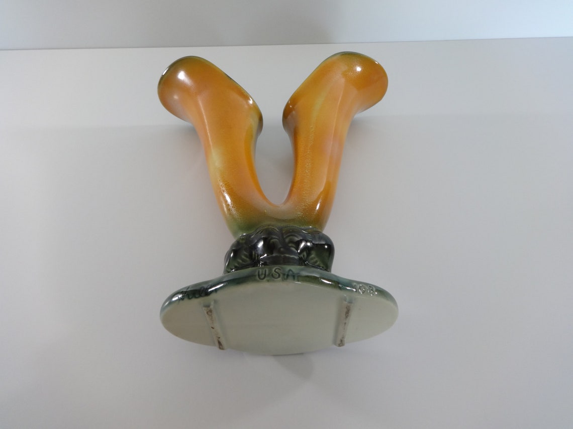 Hull Double Vase Hull Pottery Hull Planter Hull Vase - Etsy