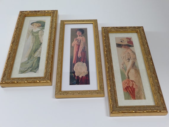 Framed Art Prints Art Prints Victorian Prints Victorian | Etsy
