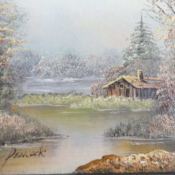 Cabin Painting - Etsy