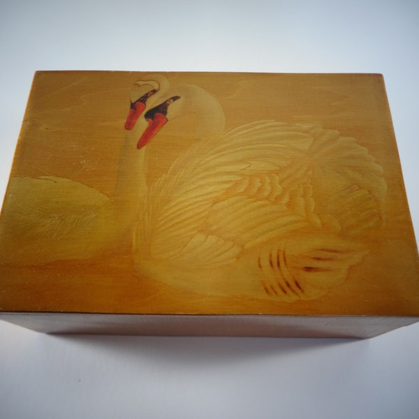 Swan Box - Etsy