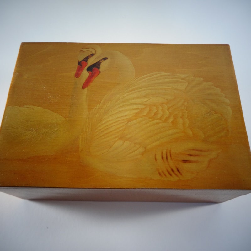 Swan Box - Etsy