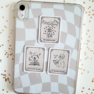 Tarot Card Reader Sticker | Bookish | Bookstagram | Booktok - Etsy