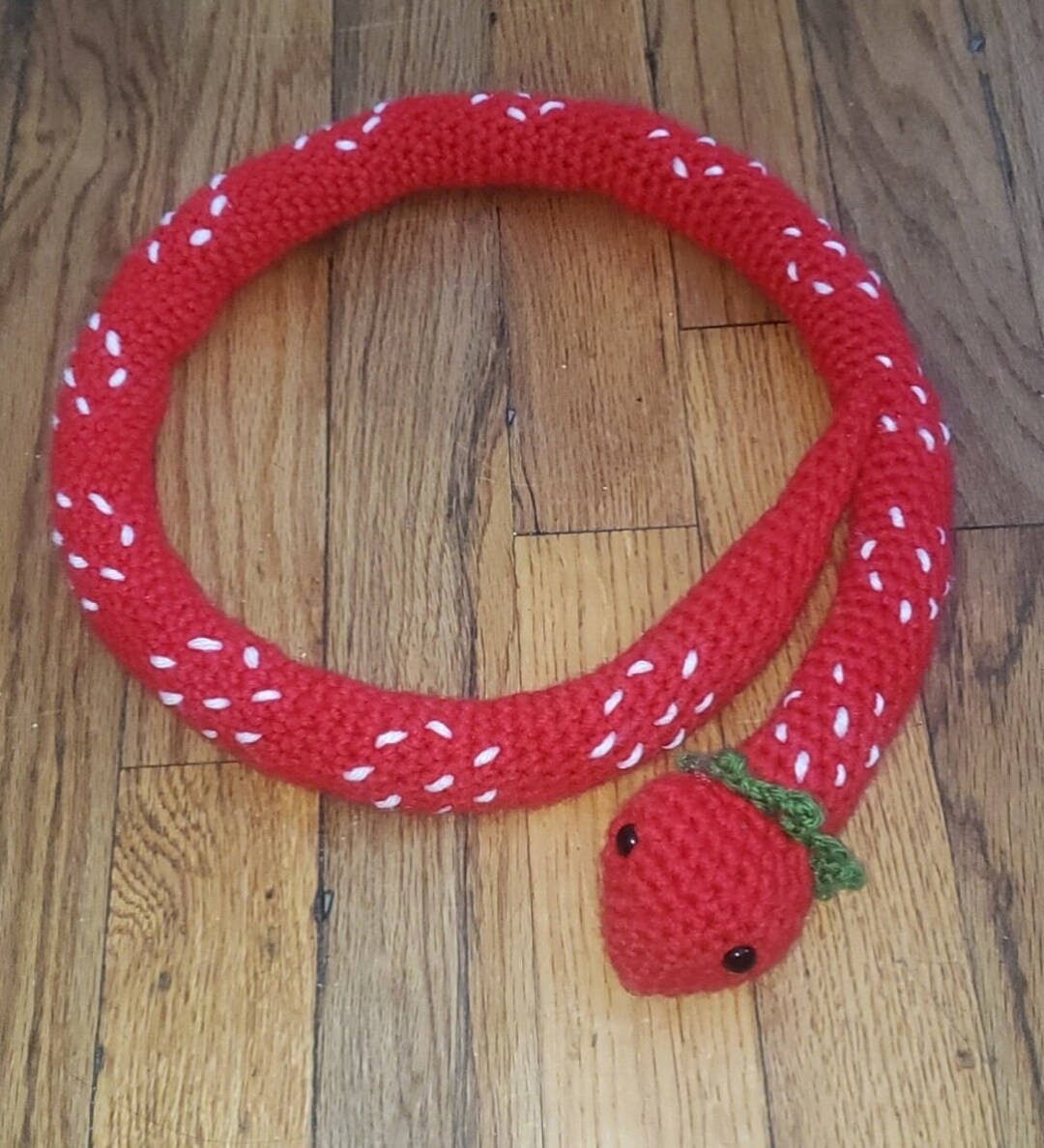 Stacey the Strawberry Snake - Downloadable PDF Pattern ONLY - Etsy