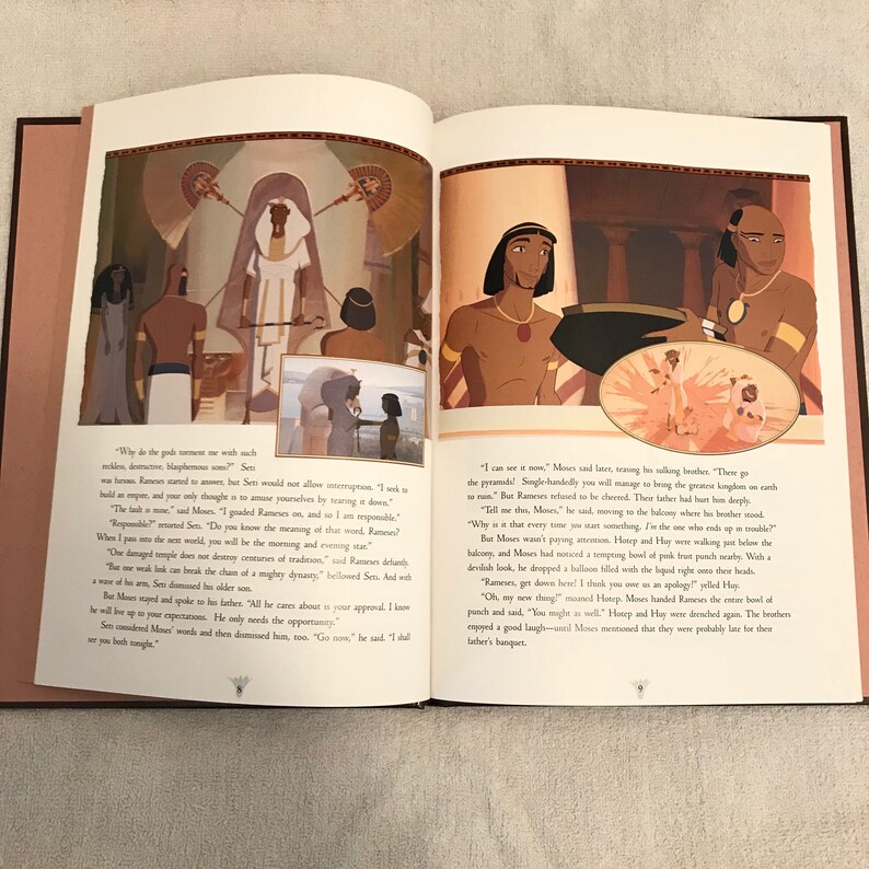 The Prince Of Egypt Collector's Edition Storybook | Etsy