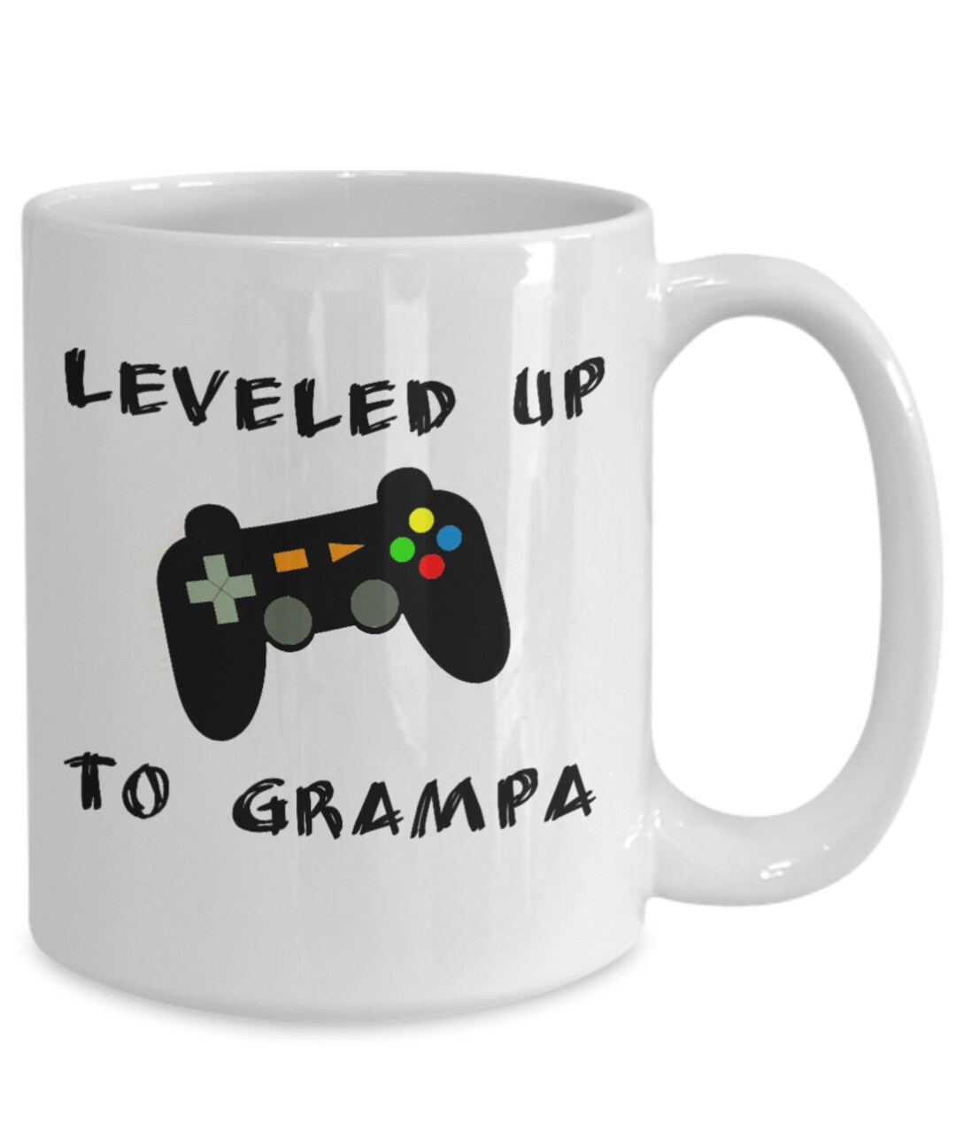 New Grampa Gifts From Grandchildren, Gamer Grampa to Be, Funny Grampa ...