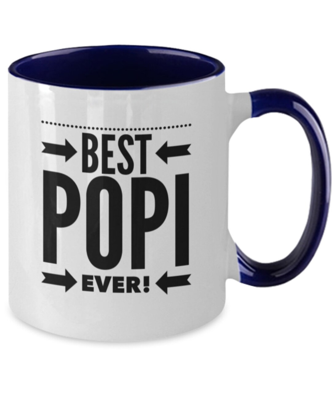 Best Popi Ever Coffee or Tea Mug, Uplifting Gifts for Men, Granddad ...