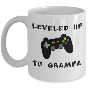 New Grampa Gifts From Grandchildren, Gamer Grampa to Be, Funny Grampa ...