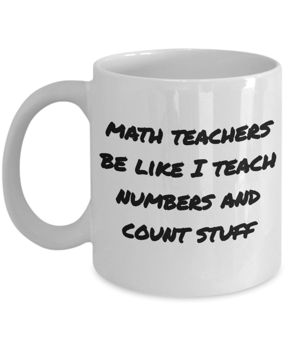 Cadeau de professeur de mathématiques, tasse de tasse de café amusante ...