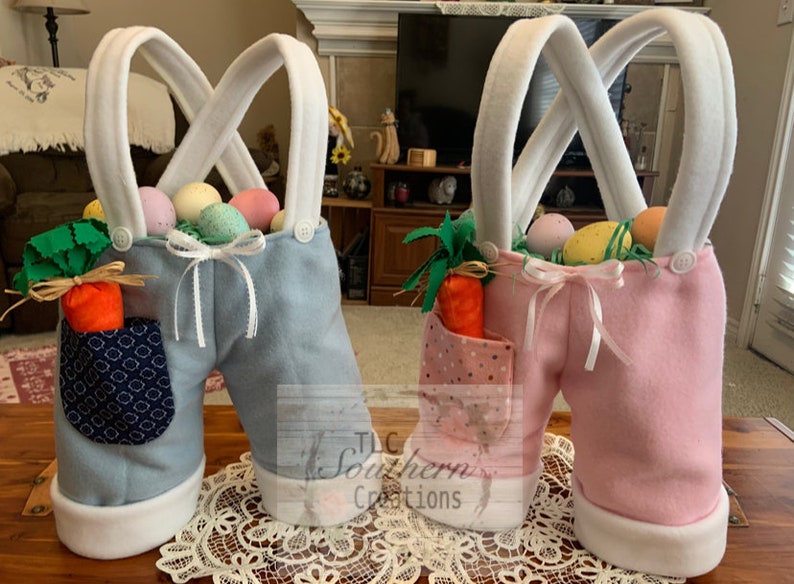 Easter Bunny Pants Easter Baskets - Etsy