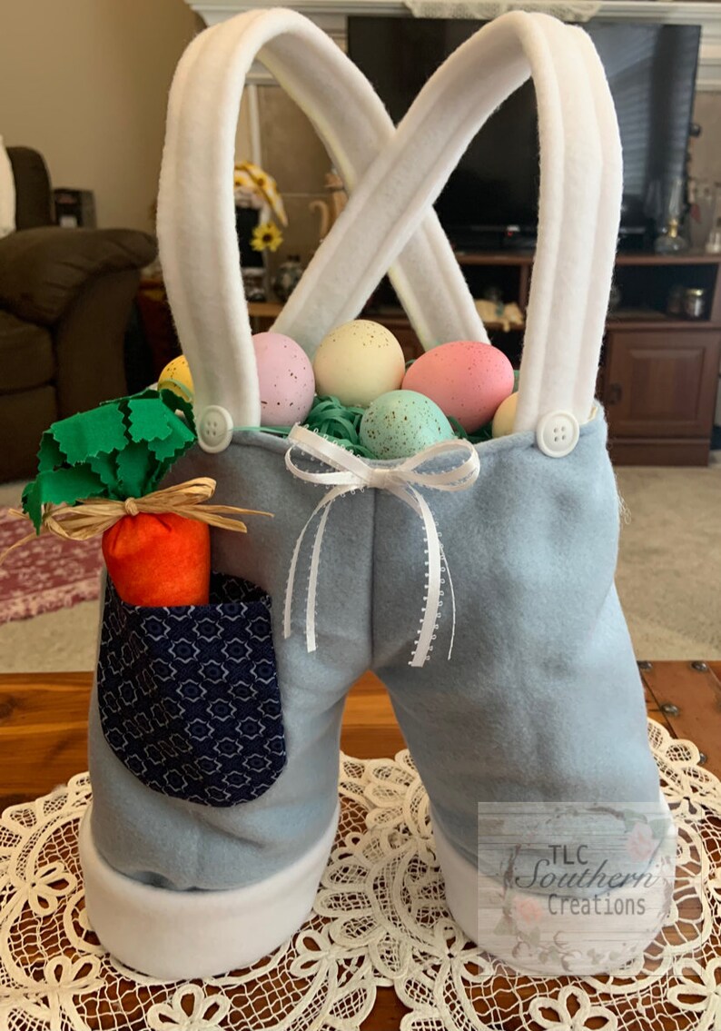 Easter Bunny Pants Easter Baskets - Etsy