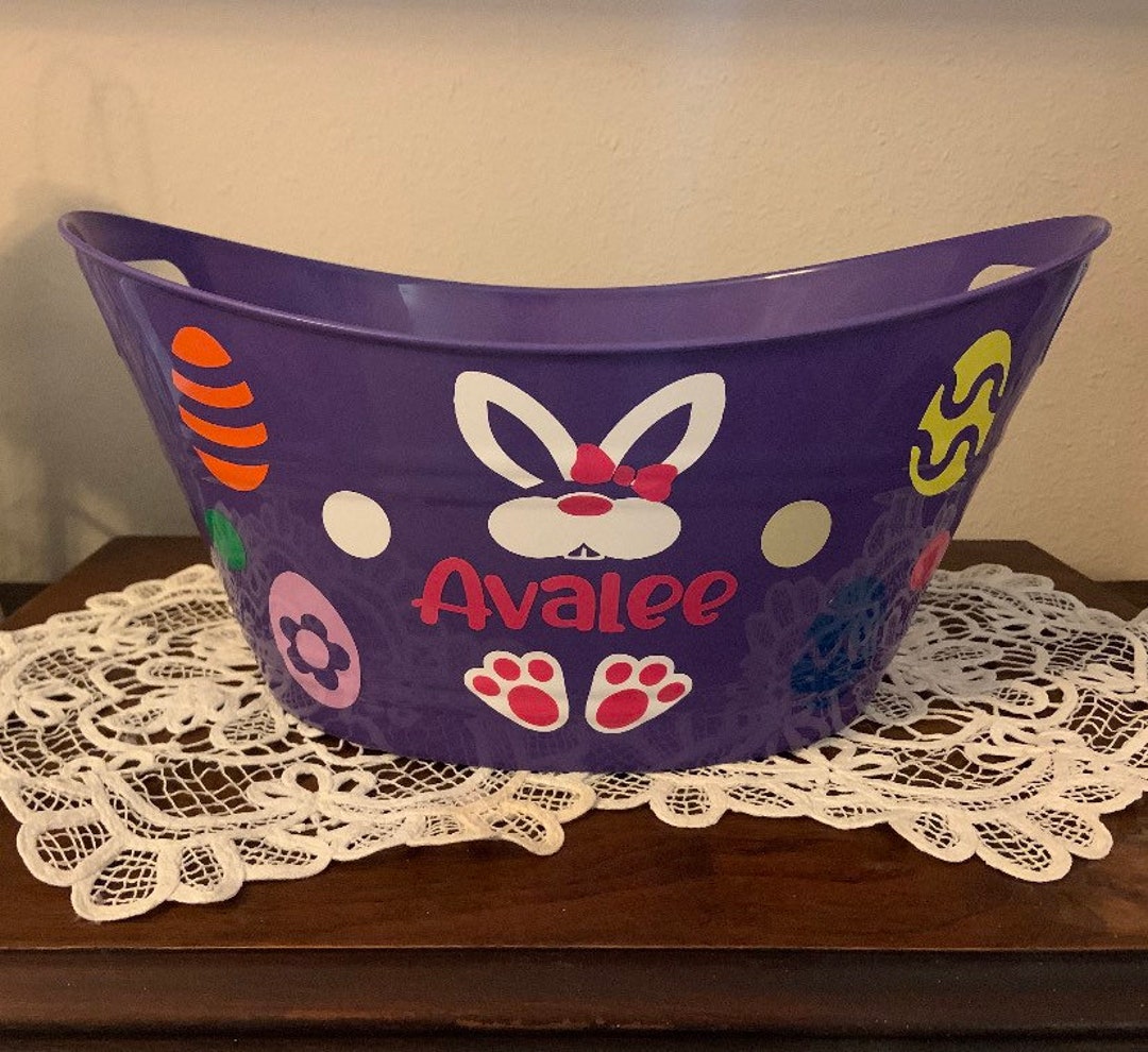 Personalized Easter Buckets - Etsy
