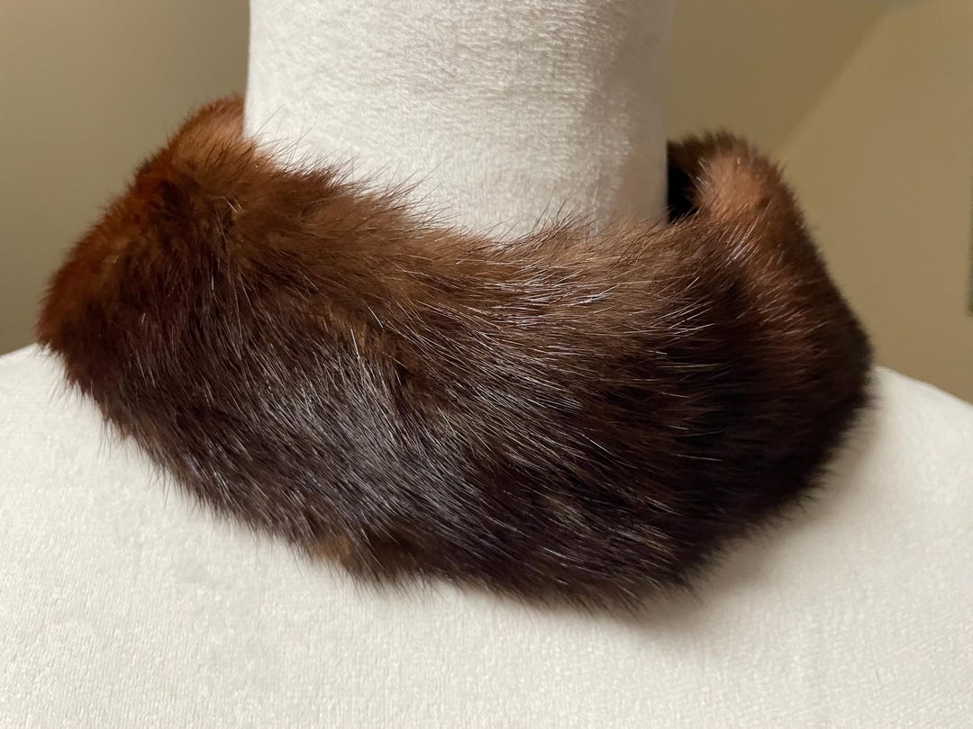 Vintage Fur Collar - Etsy