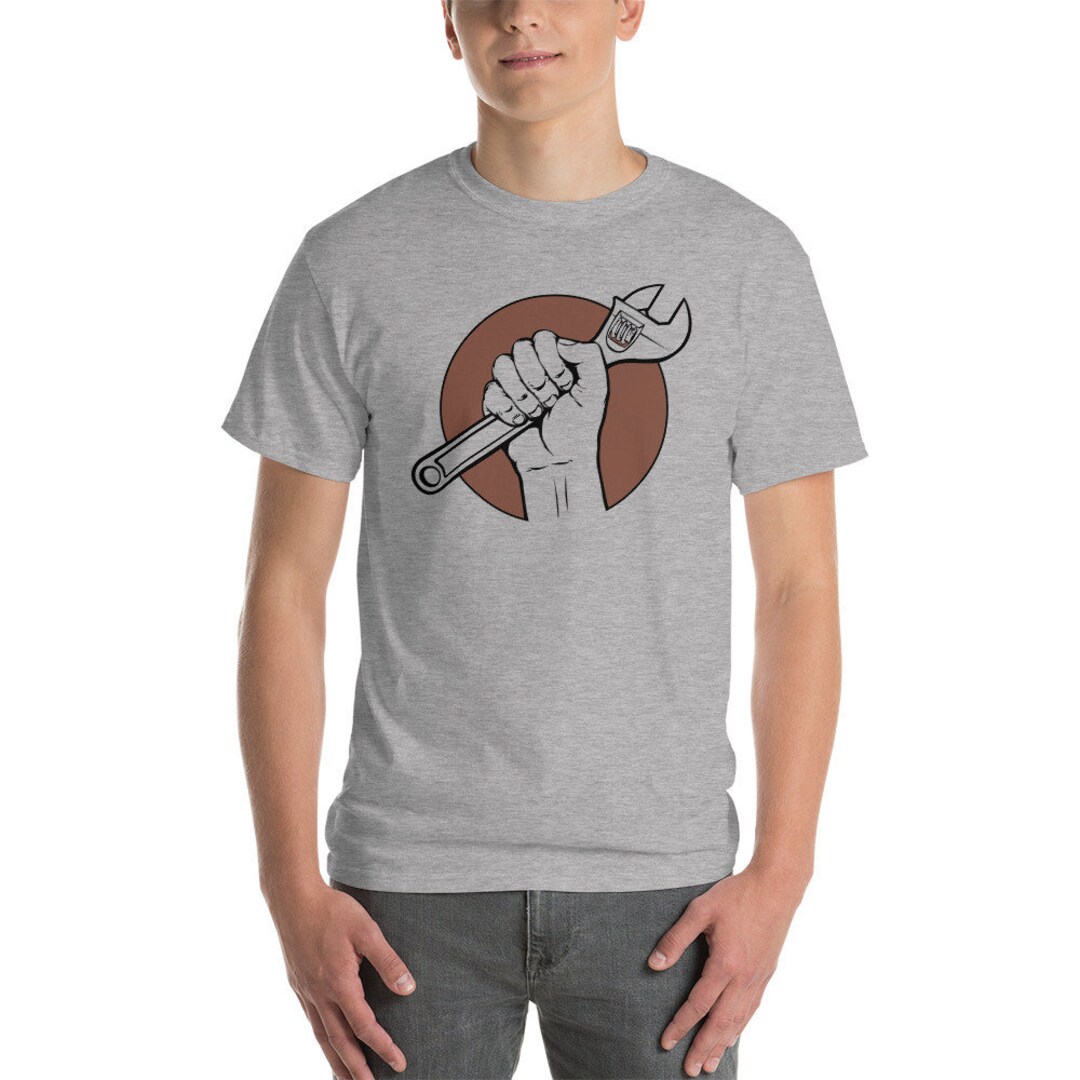 Wrench Shirt. Wrench Tool With Hand for Mechanics and Gearheads. - Etsy UK