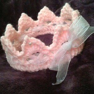 Crochet Baby Crown Pdf Pattern Not the Actual Product - Etsy
