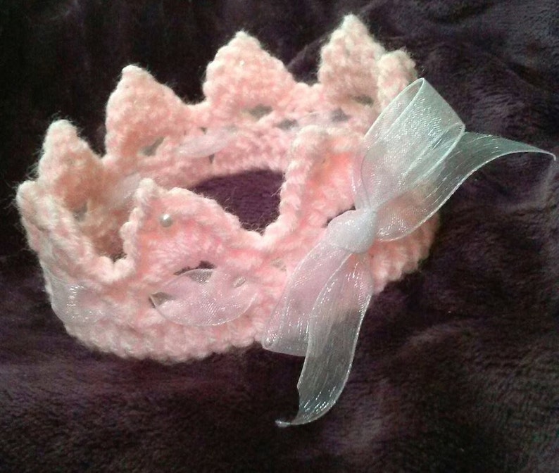 Crochet Baby Crown Pdf Pattern Not the Actual Product - Etsy