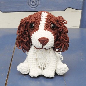 English Springer Spaniel Dog Crochet Pattern - Etsy
