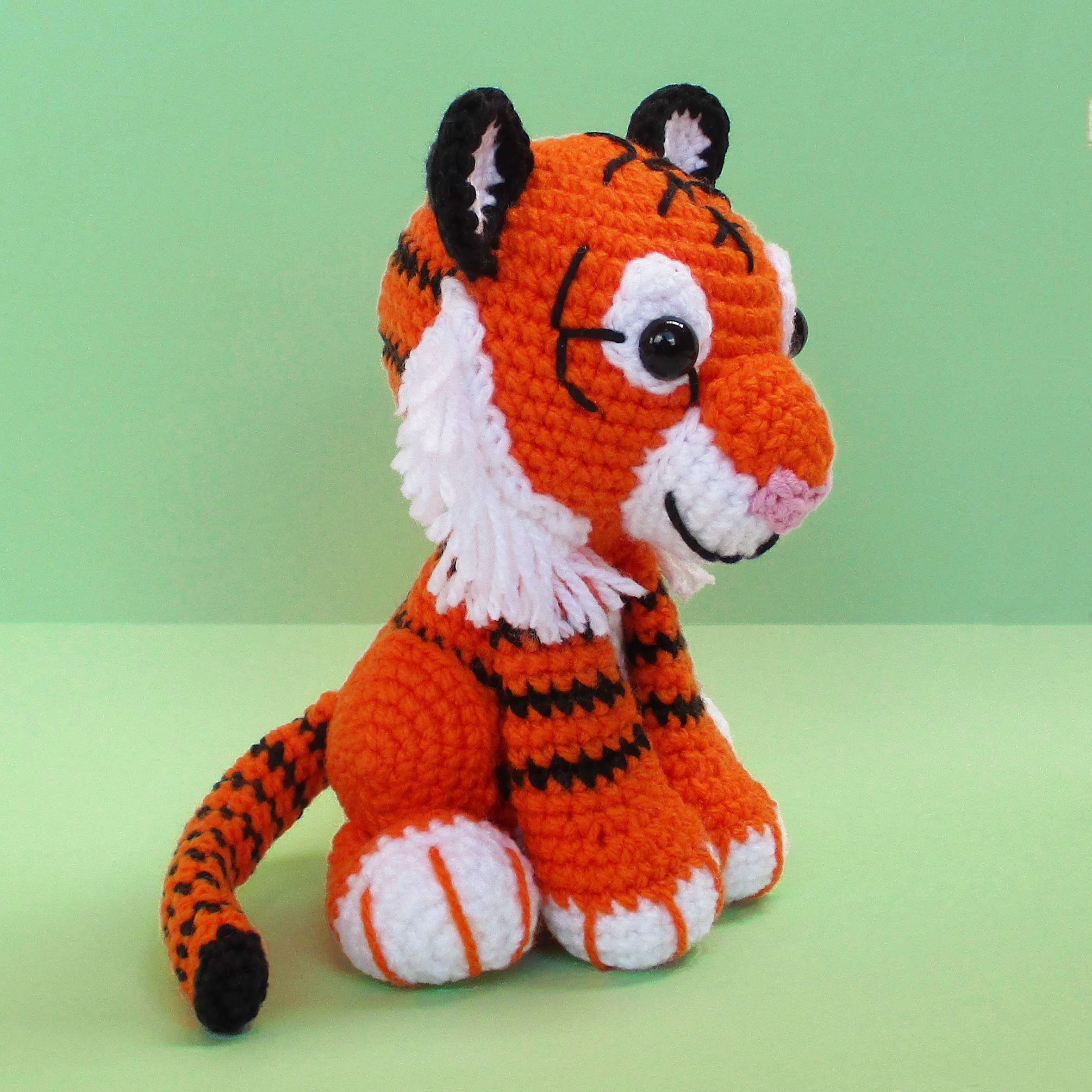 Tiger Amigurumi Crochet Pattern - Etsy