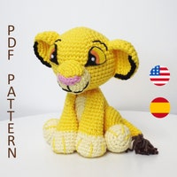 Crochet Lion - Etsy