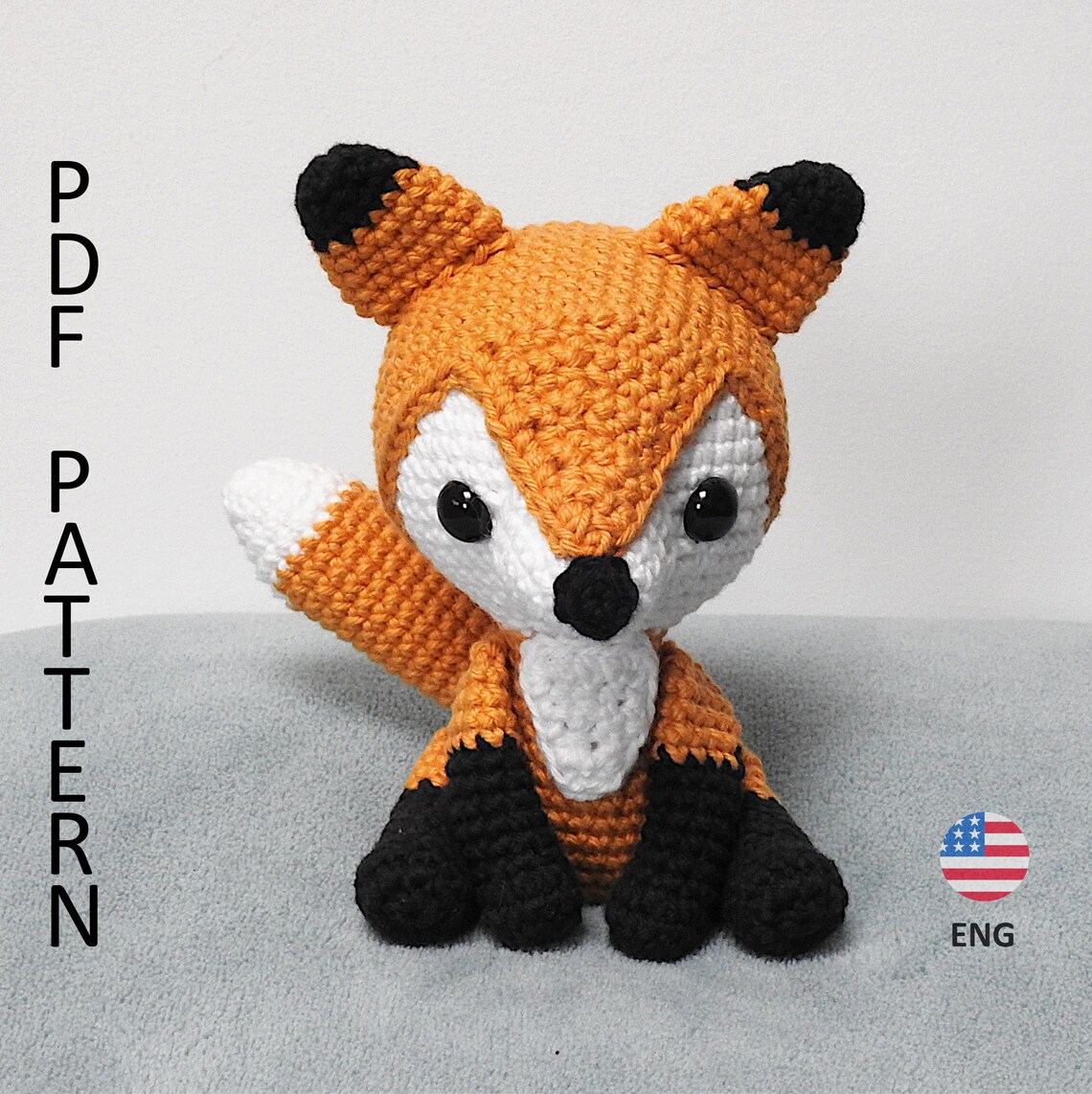 Fox Amigurumi Crochet Pattern - Etsy