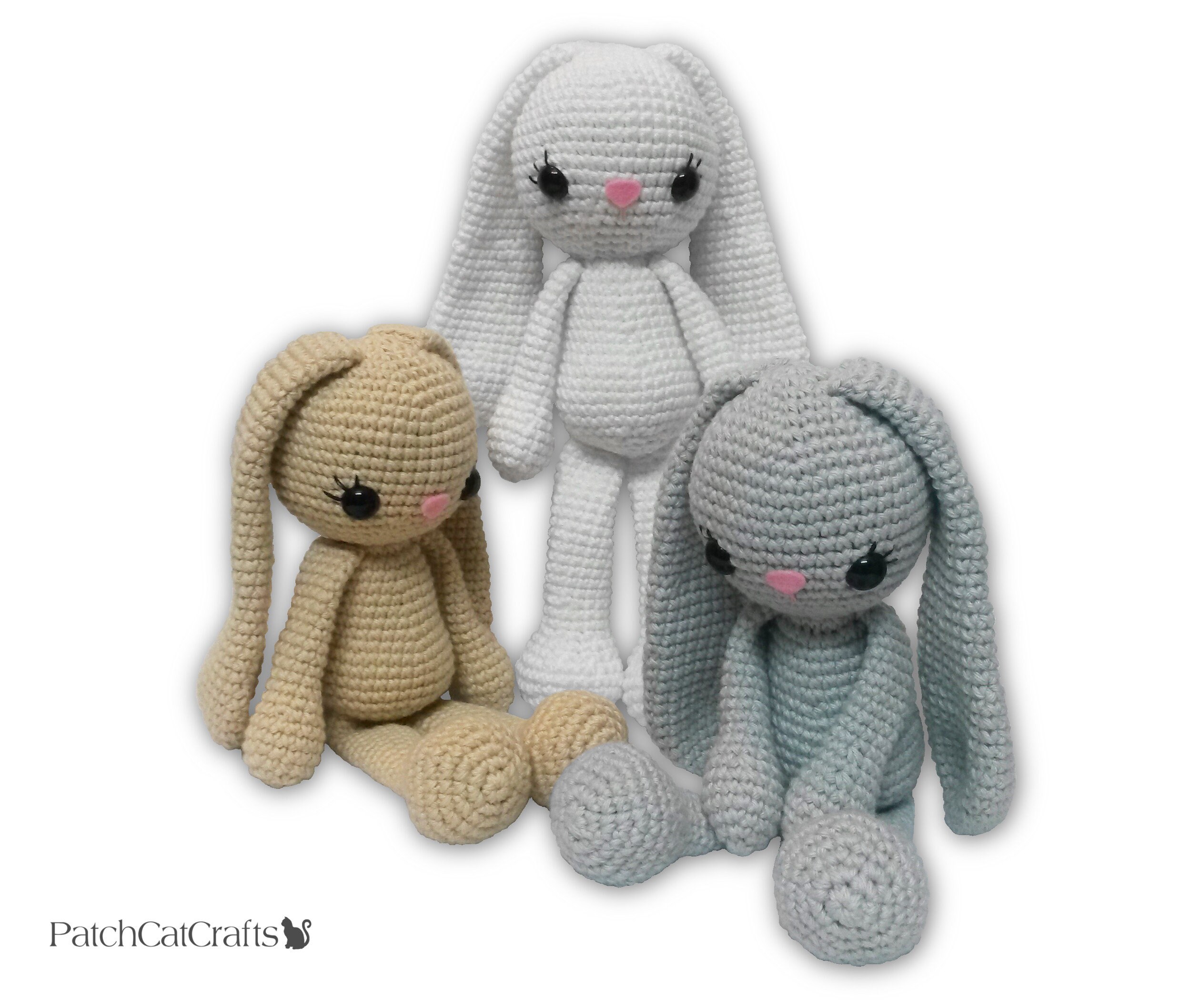 Bunny Rabbit Amigurumi Crochet Pattern - Etsy