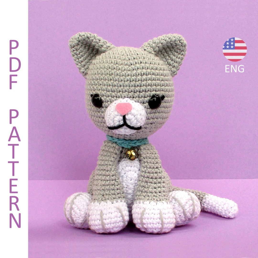Cat Amigurumi Crochet Pattern - Etsy