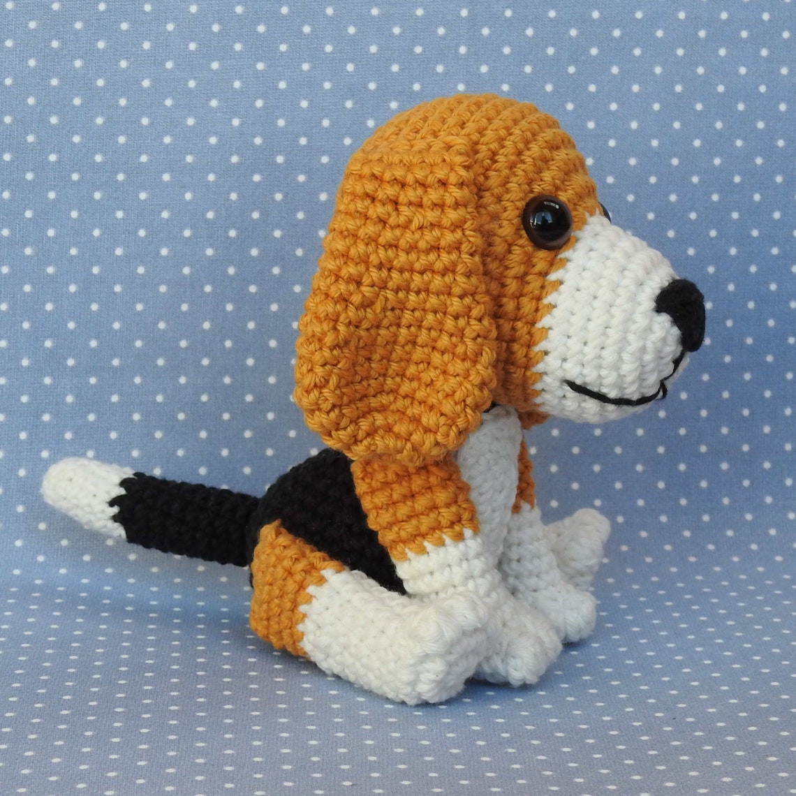 Beagle Dog Amigurumi Crochet Pattern - Etsy Canada