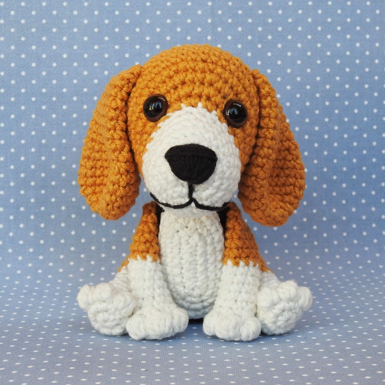Beagle Dog Amigurumi Crochet Pattern | Etsy Australia