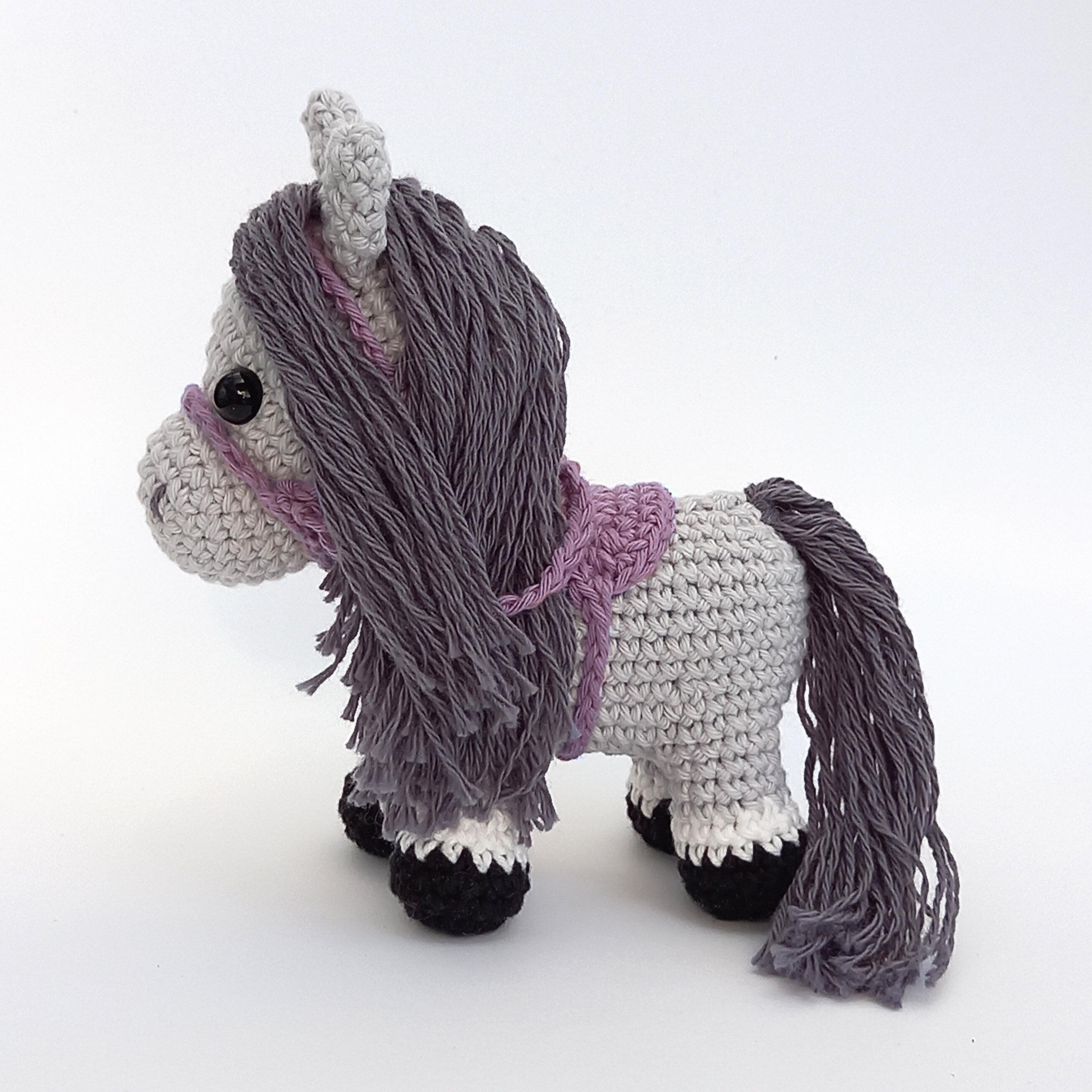 Pony Crochet Pattern - Amigurumi Horse - Etsy