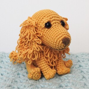 Cocker Spaniel Dog Amigurumi Crochet Pattern - Etsy