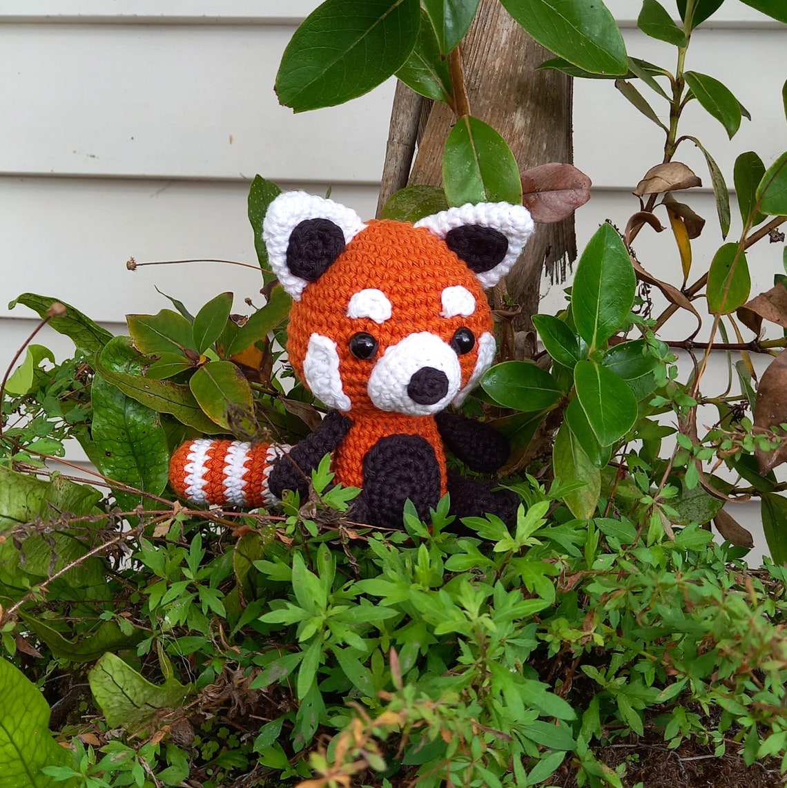 Red Panda Amigurumi Crochet Pattern - Etsy