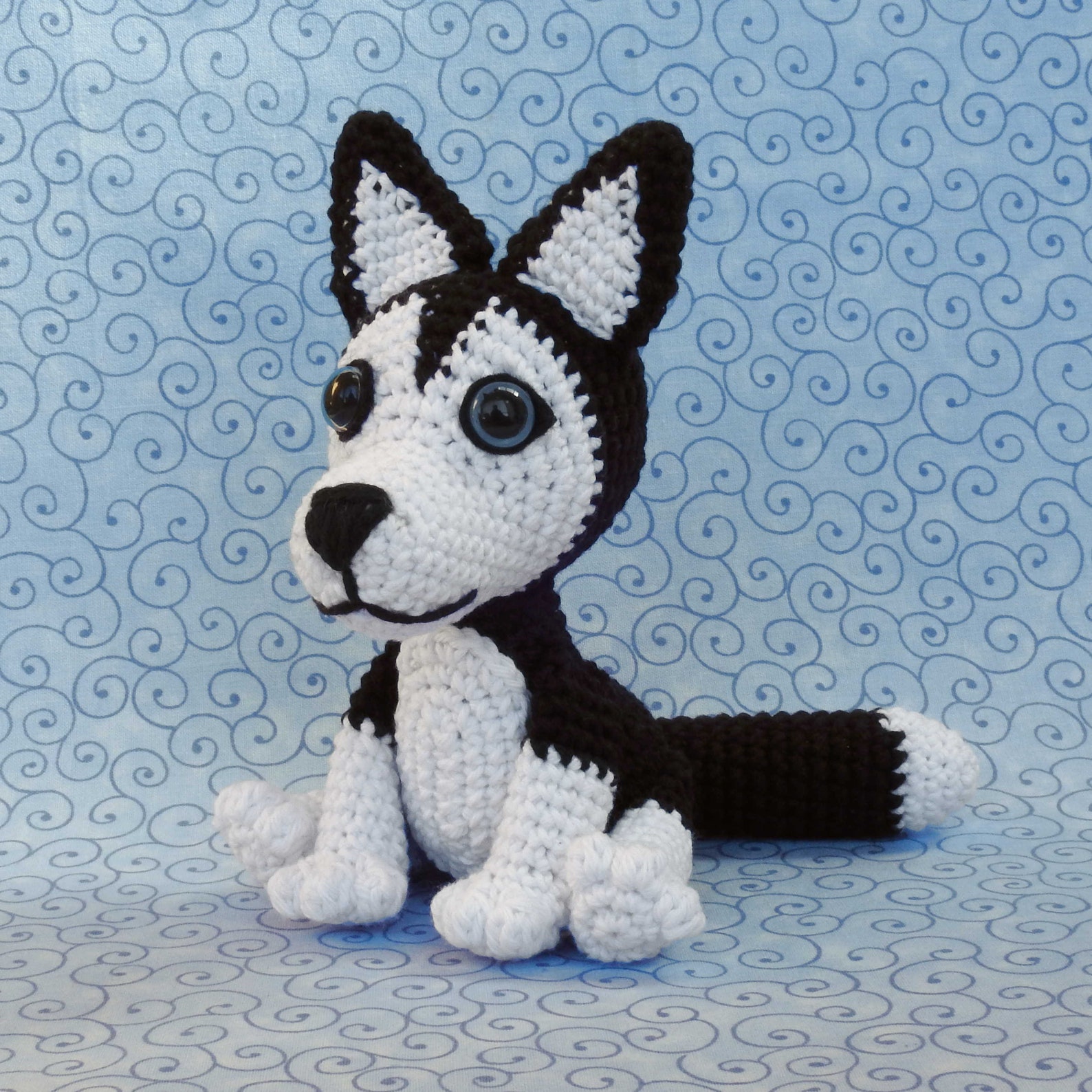 Husky Dog Amigurumi Crochet Pattern | Etsy