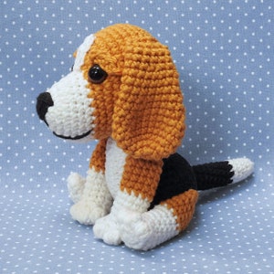 Beagle Dog Amigurumi Crochet Pattern - Etsy