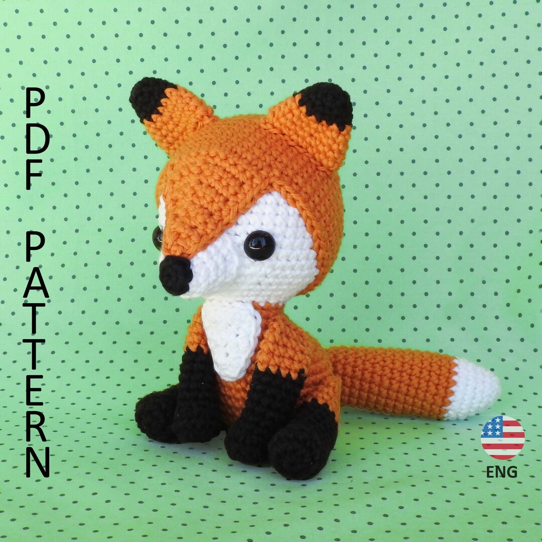 Fox Amigurumi Crochet Pattern - Etsy