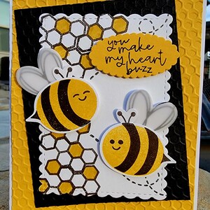 Handmade VALENTINE'S DAY Card Kit, Set of 4, Stampin' Up Bee My ...