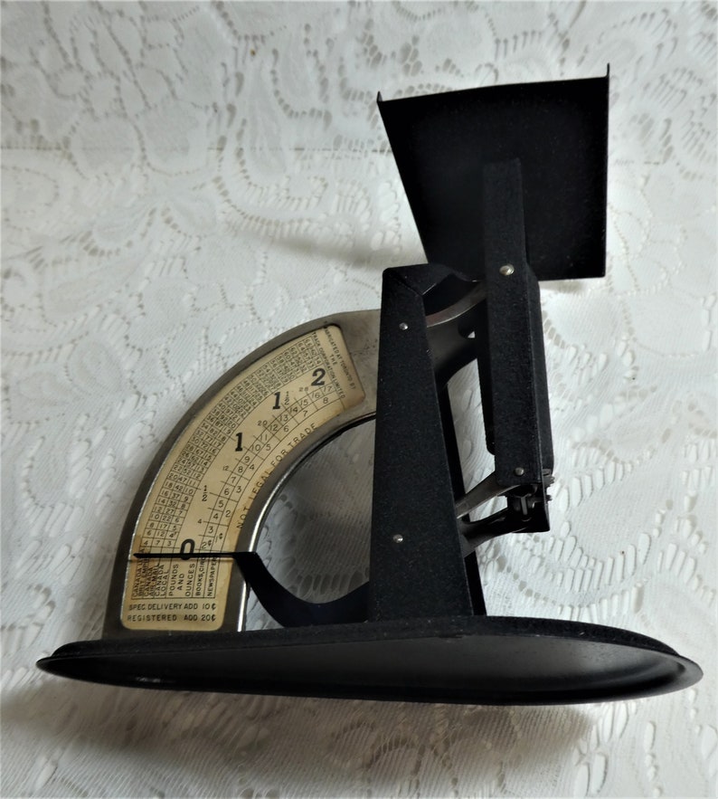 Vintage POSTAL SCALE/2 Pound Mail Scale/wadico Pennyweight Scale/retro ...
