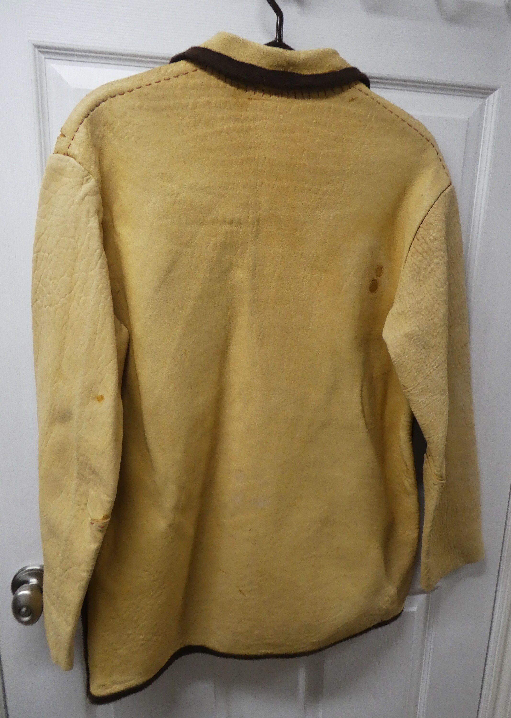 Buckskin Shirt,top,coat/moosehide Shirt,coat/native American Cowboy ...