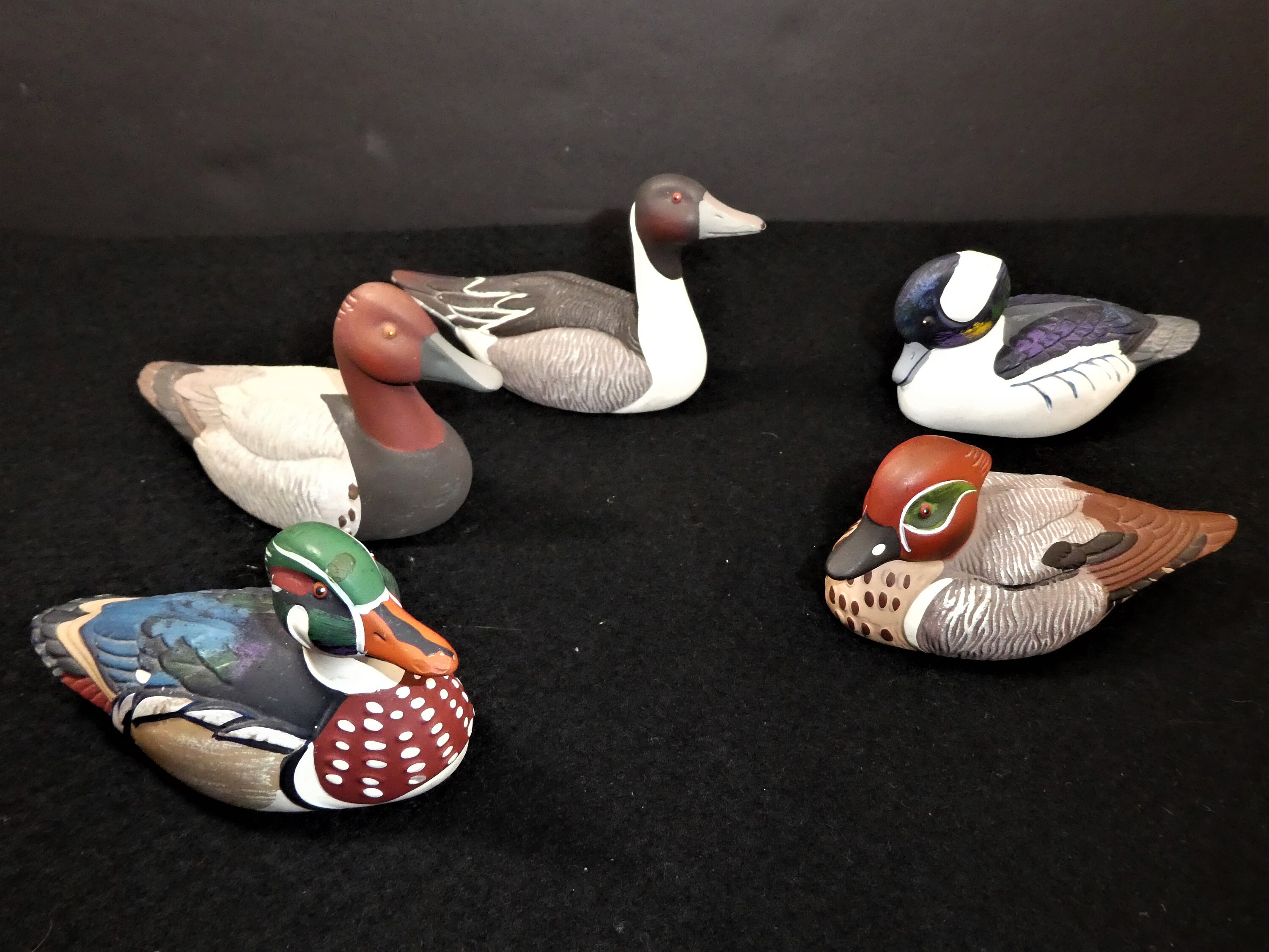Collectibles Art & Collectibles Green Winged Teal and Pintail Ducks ...