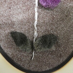 RARE Canadian Native Caribou Hair Tufting/collectile Wall Art ...