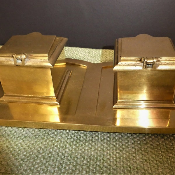 Double Inkwell - Etsy