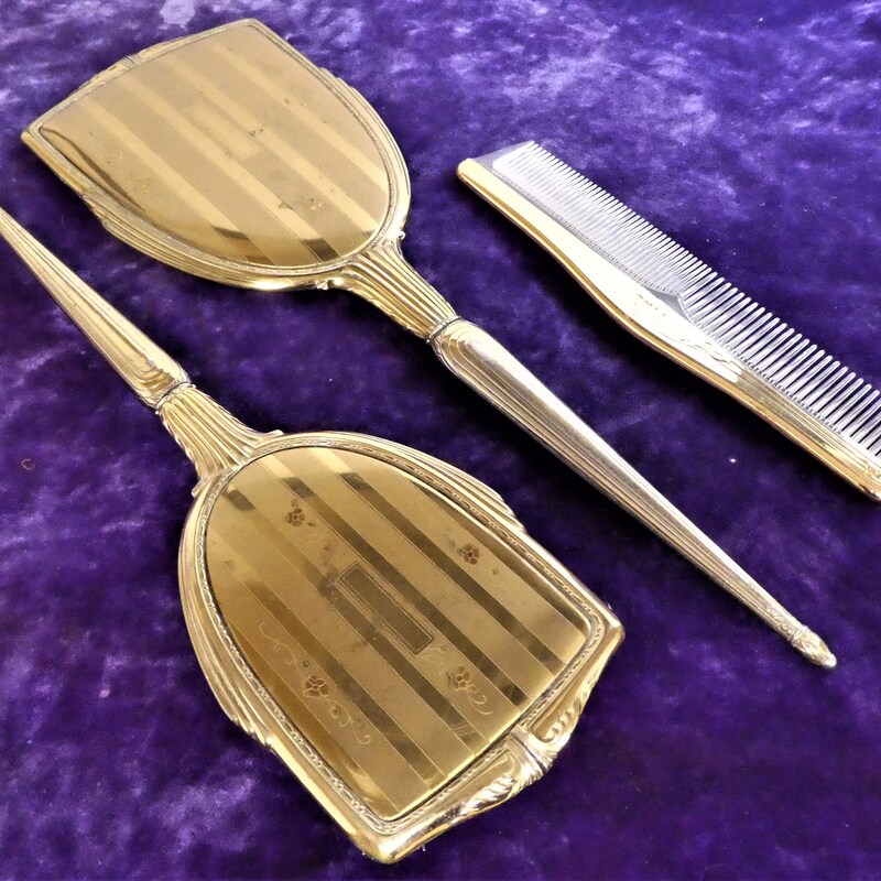 Comb and Brush Set - Etsy